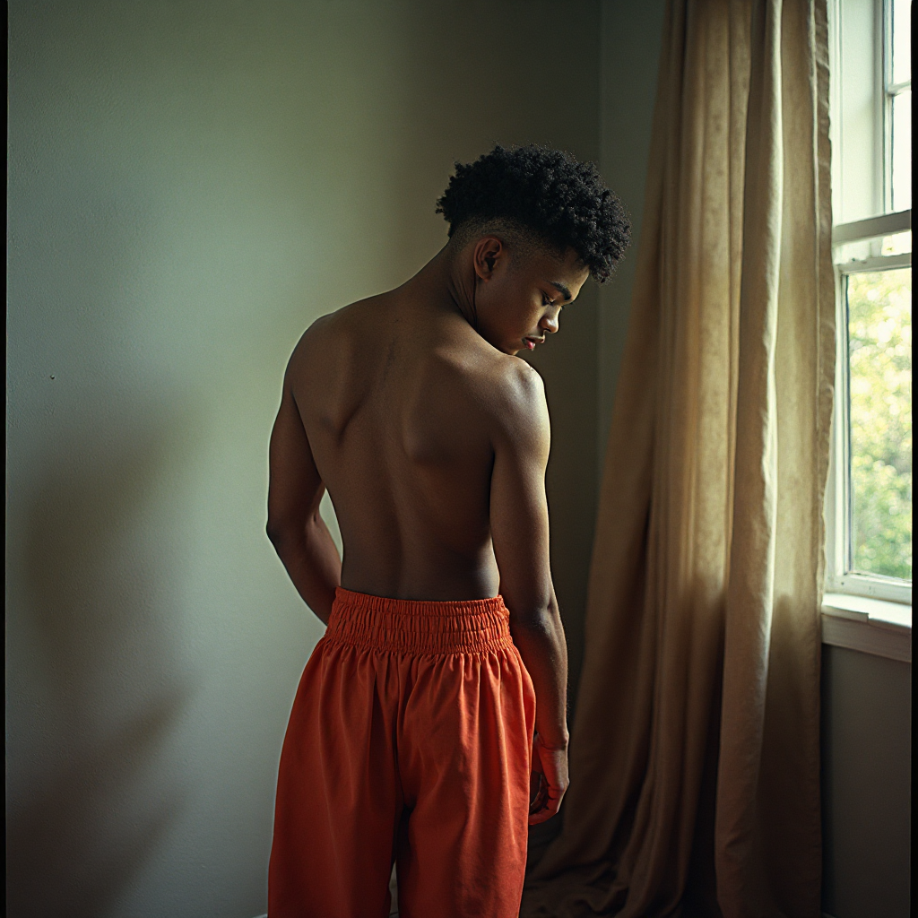 Exploring the Art of Solarized Minimalism in Portrait Photography