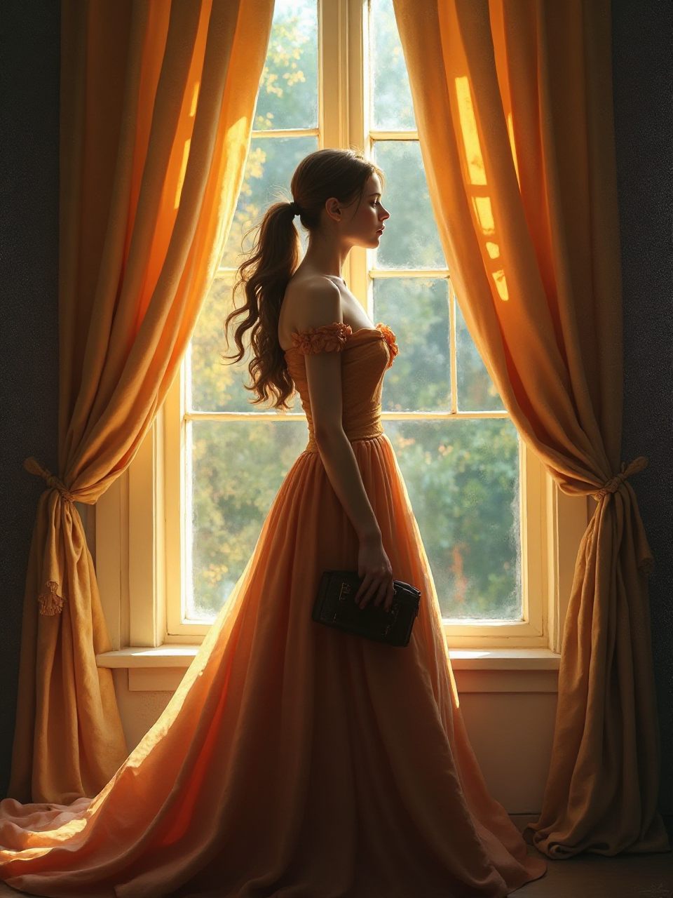 Creating a Cinematic Masterpiece: The Elegance of a Girl in Light