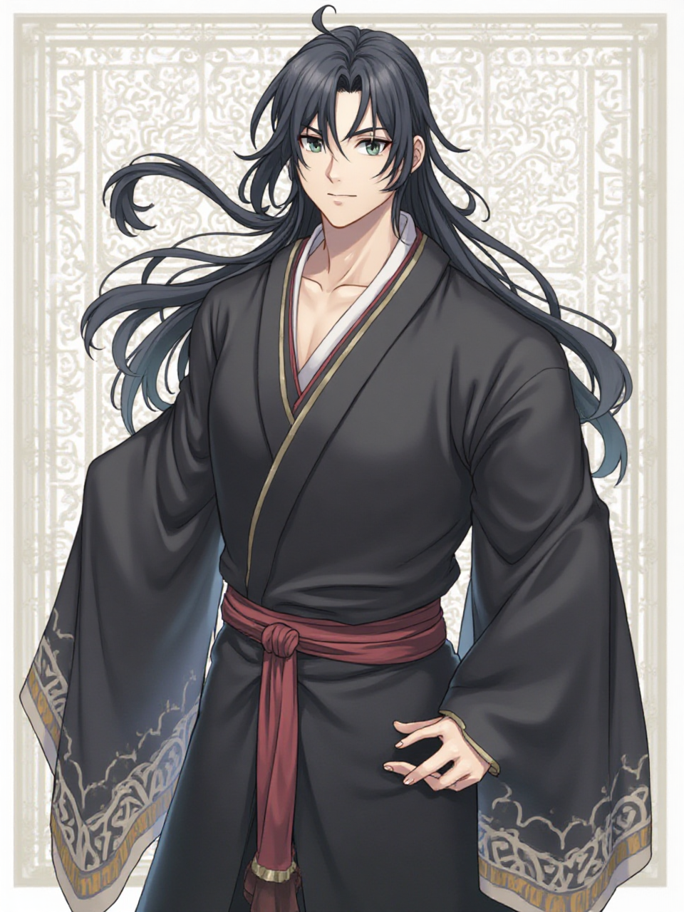 The Journey of the Samurai Priest in Robes