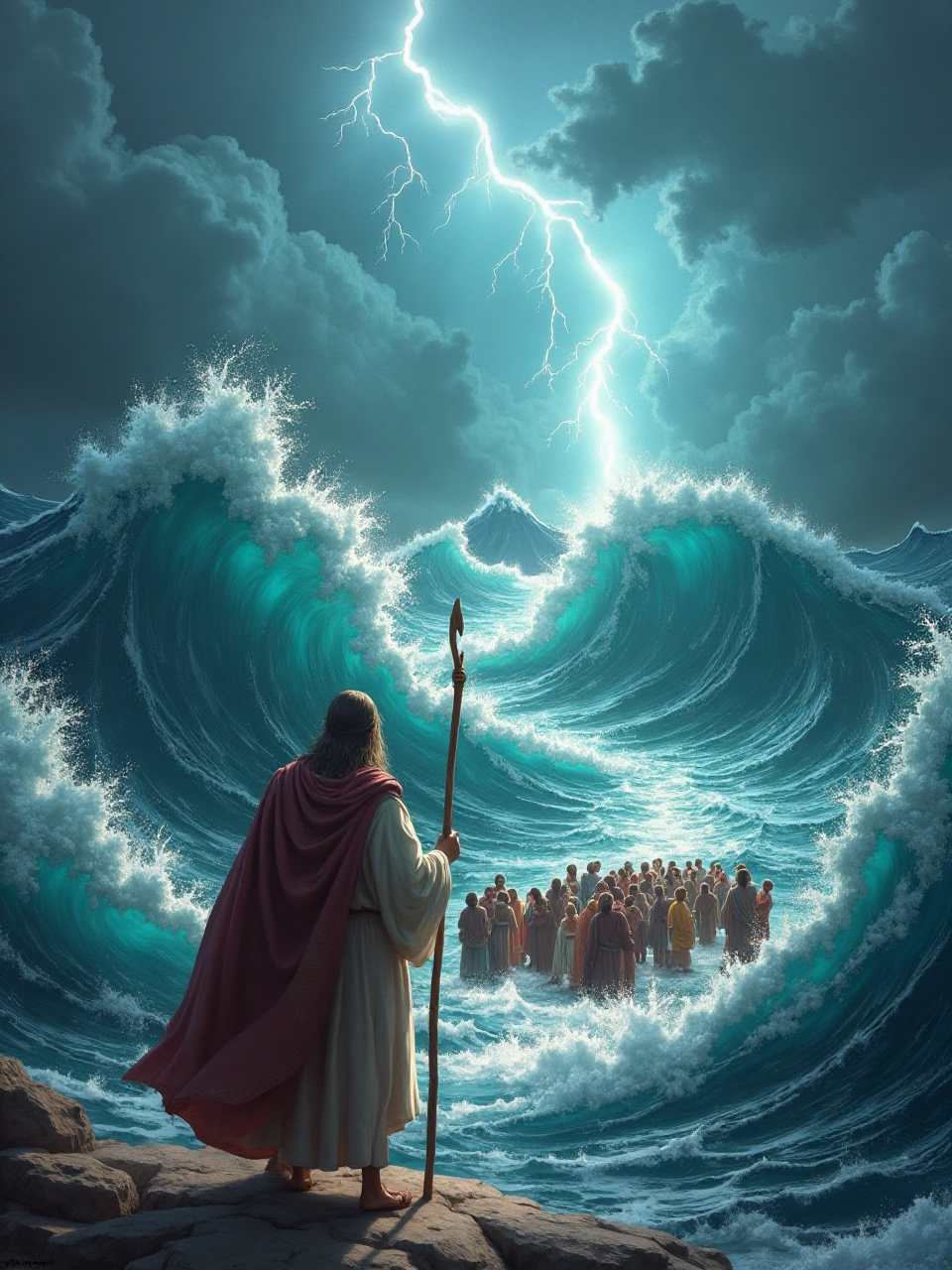 Perpisahan Musa dengan Laut Merah