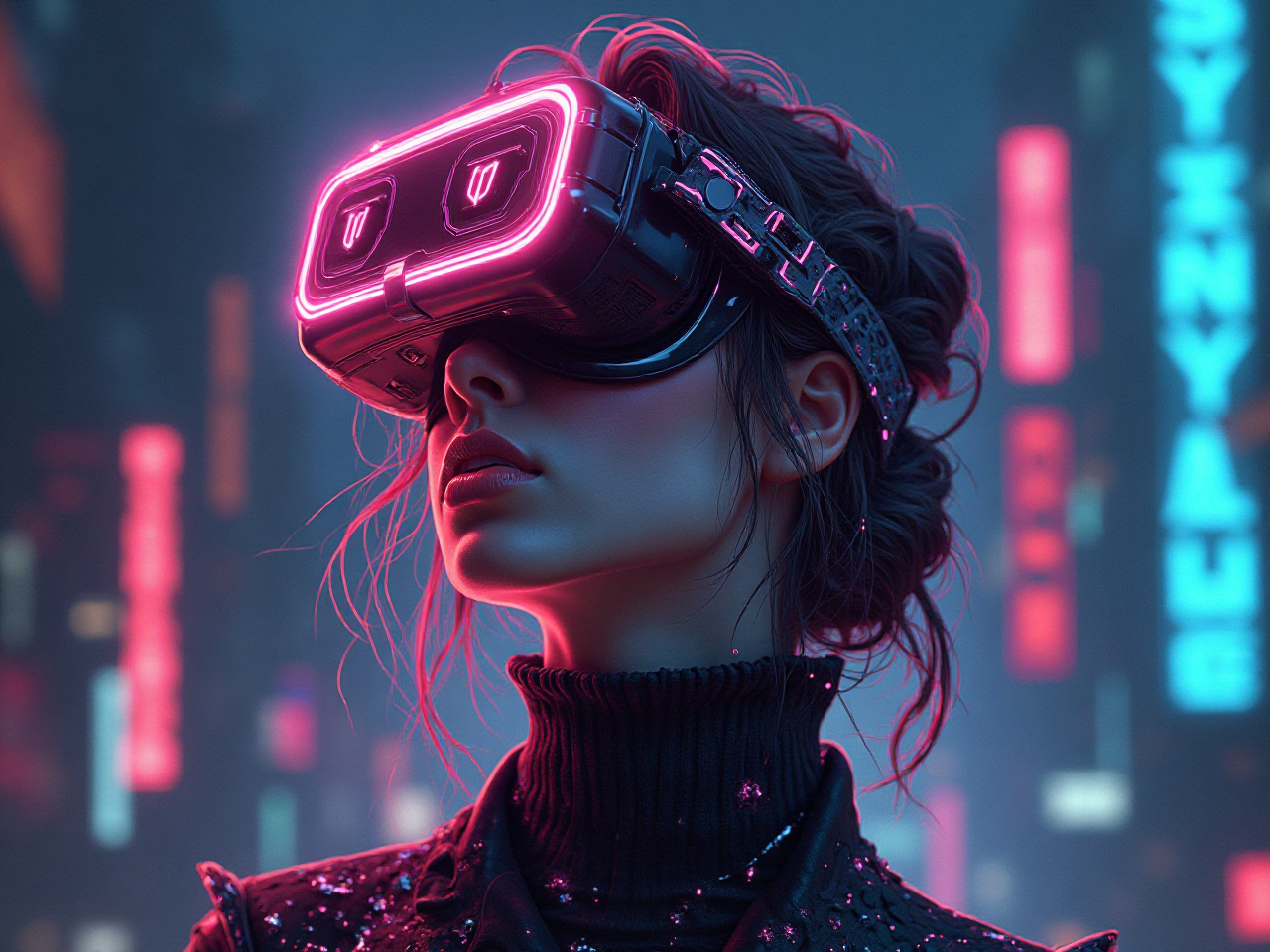 Celebrating a Decade of Silicon Valley VR and Cyberpunk Art