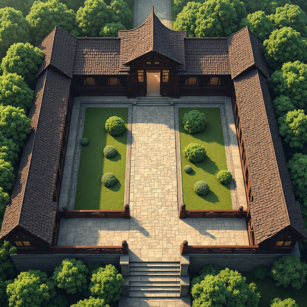 Exploring a Traditional Japanese Academy Map for DnD Adventures