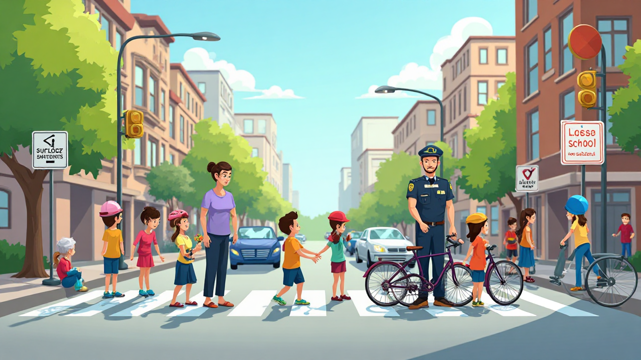 Promoting Road Safety in Urban Environments Through Community Engagement