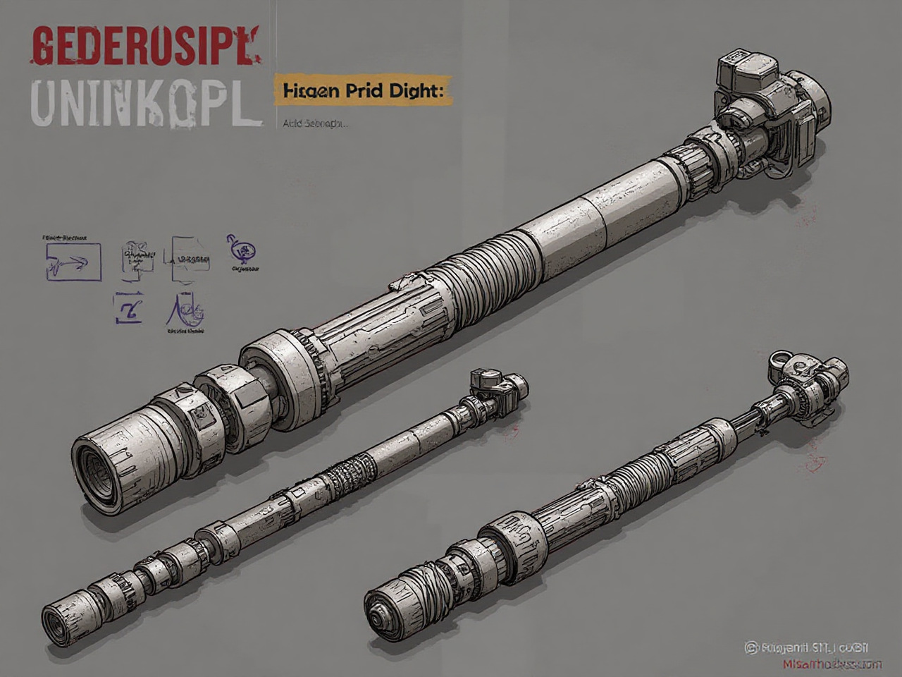 Creative Designs for Lightsaber Hilts and Styles
