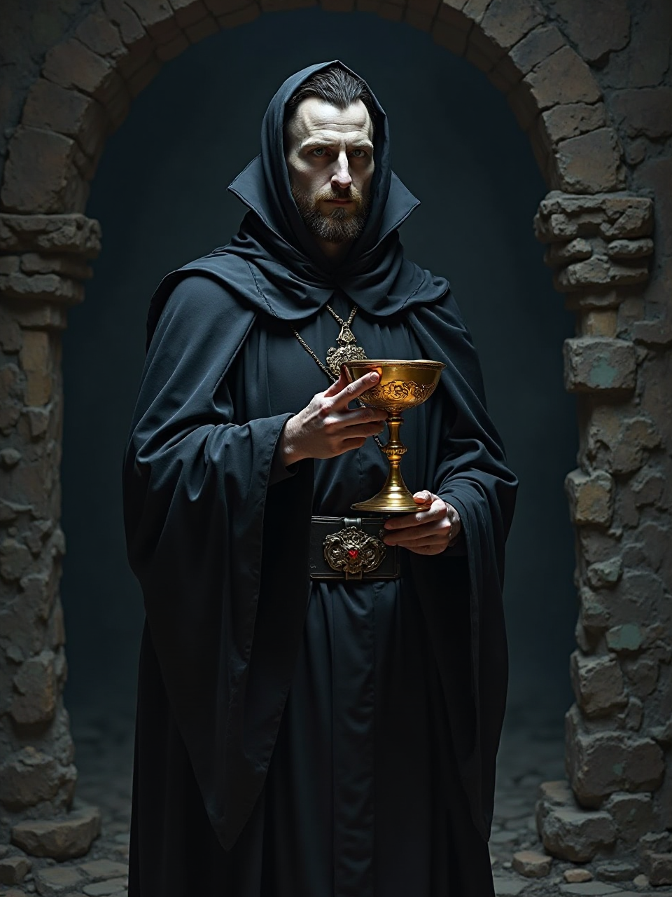 Pendeta Vampir Misterius di Gua Gelap