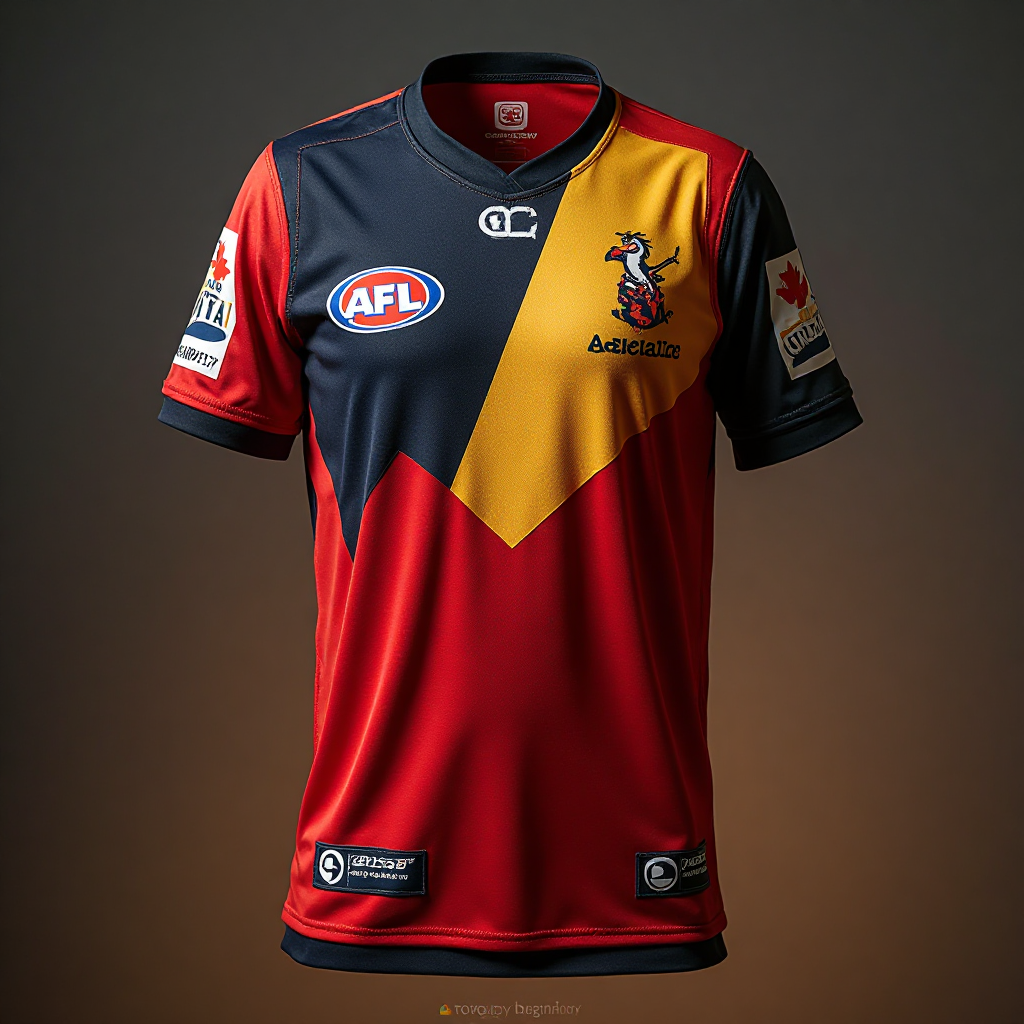 Adelaide Crows Unveils New AFL Guernsey Design