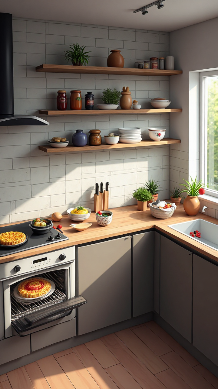 Designing a Contemporary Kitchen with Essential Features