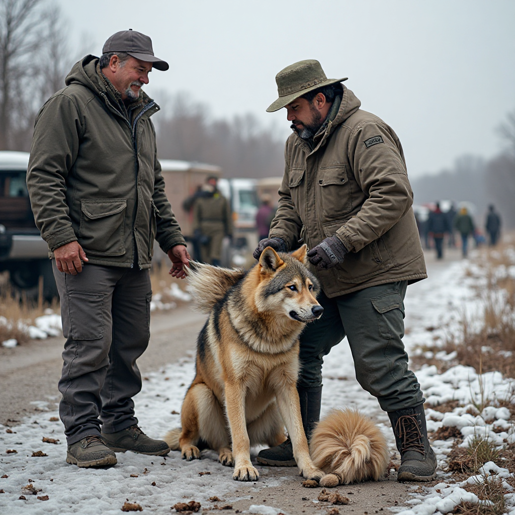 Hunters Gather to Discard Wolf Pelts at Throw Out Event