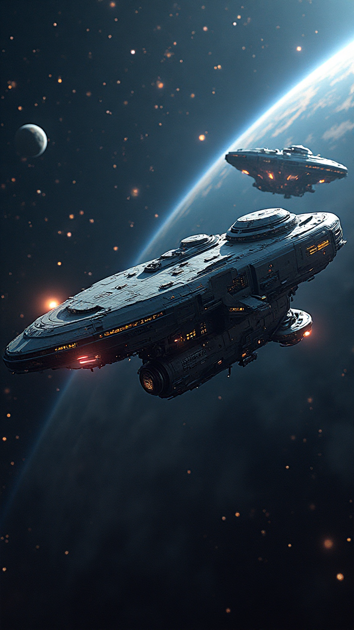 Exploring Advanced Starships and Starbases in the Cosmos