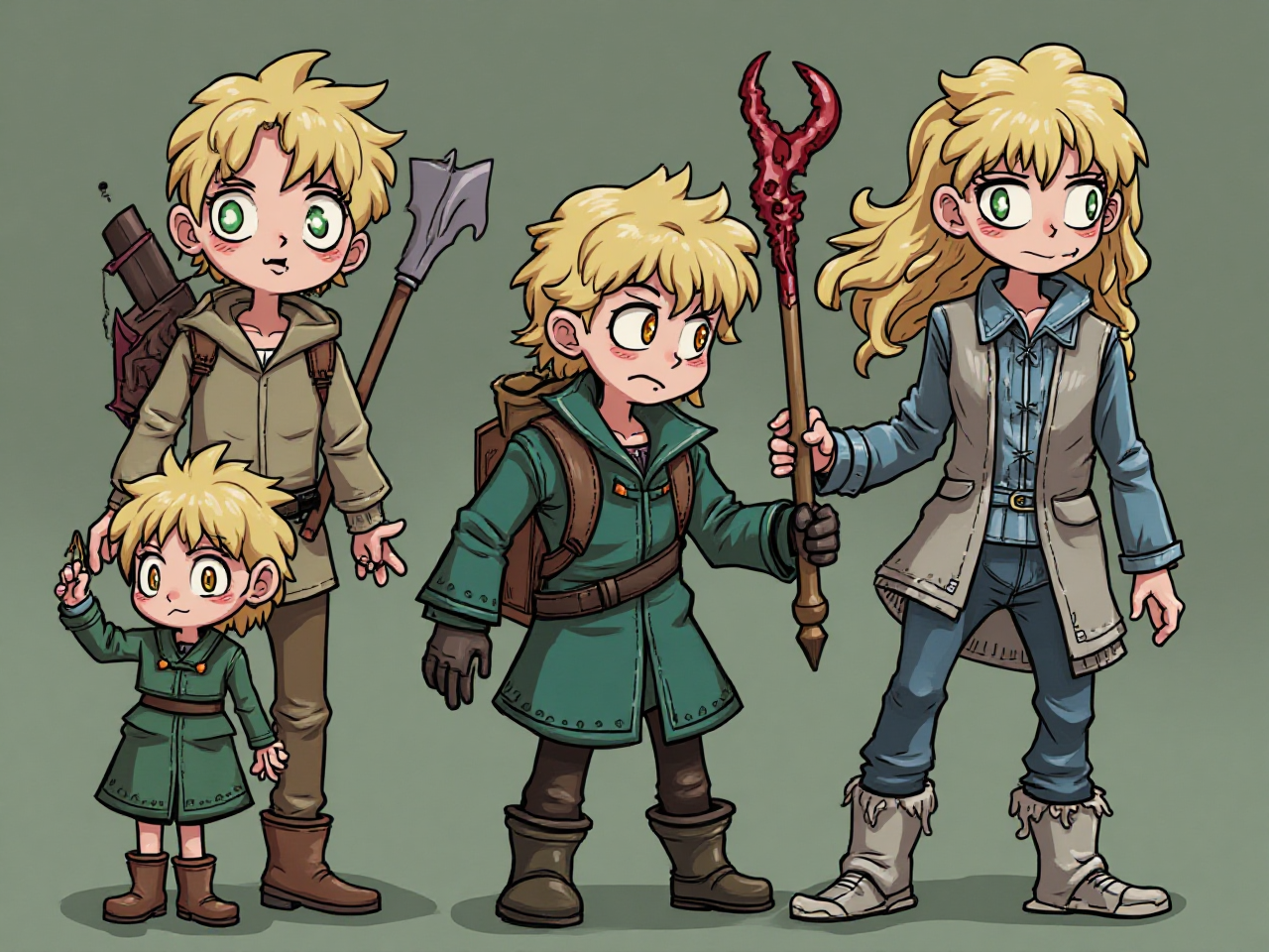 Creating a Teenaged Evil Doppelganger for DnD Adventures