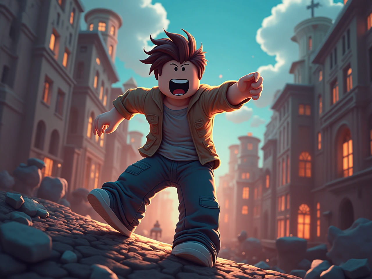 Creating a Dynamic Roblox Character for Intense Parkour Action