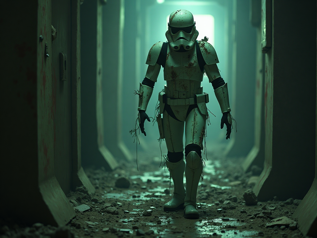 Zombie Stormtrooper Haunts the Abandoned Imperial Base