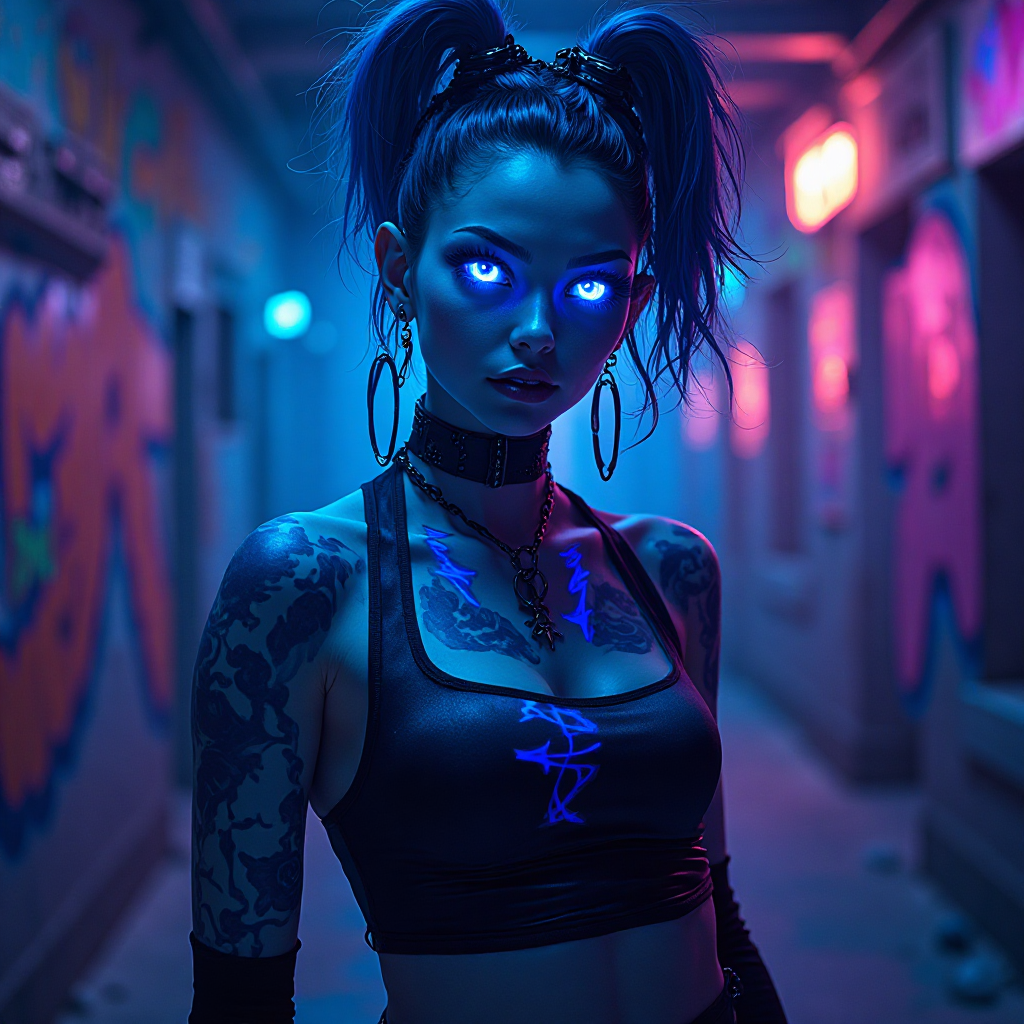 Exploring the Unique Style of Jinx in Arcane Universe