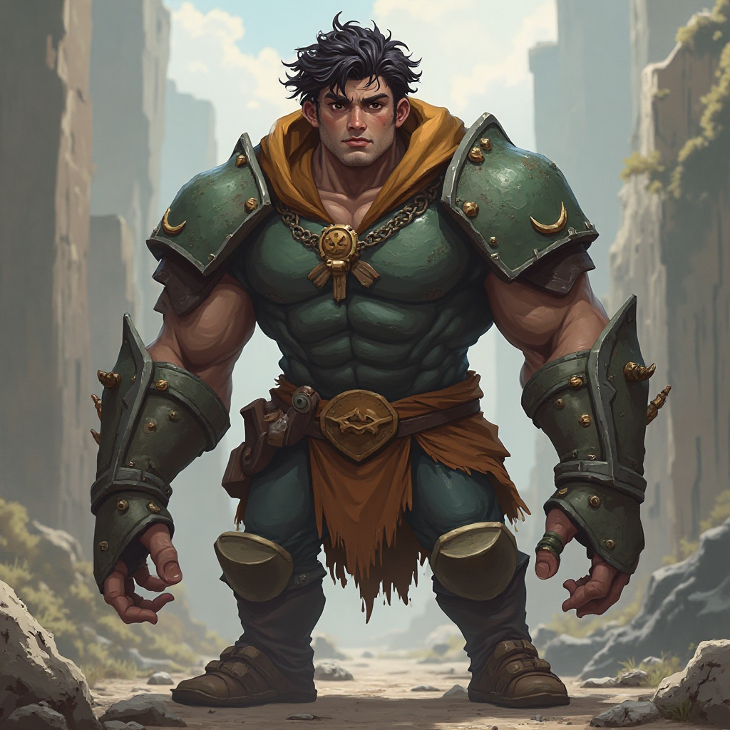 Imagining a Teenage Nerdy Giant from Dungeons and Dragons