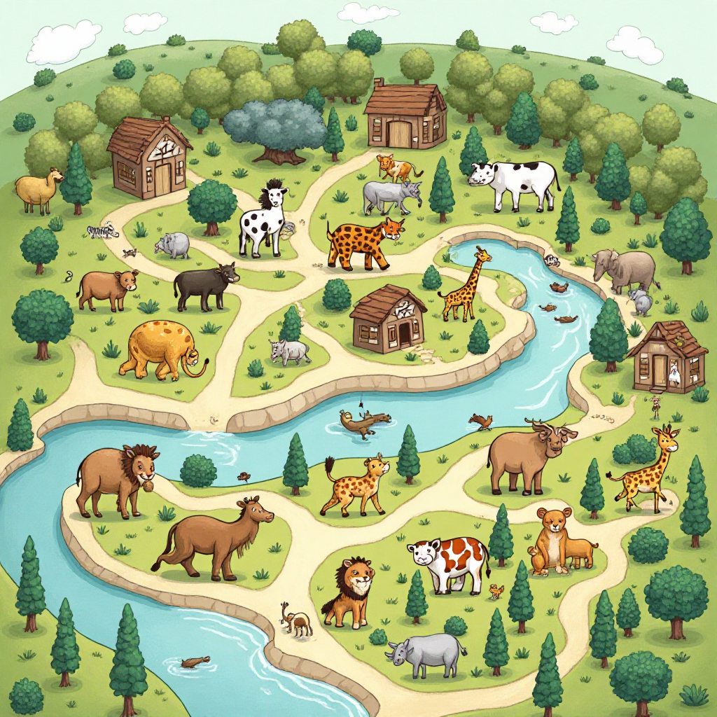 Explorez le zoo: un guide complet de 25 espèces animales uniques
