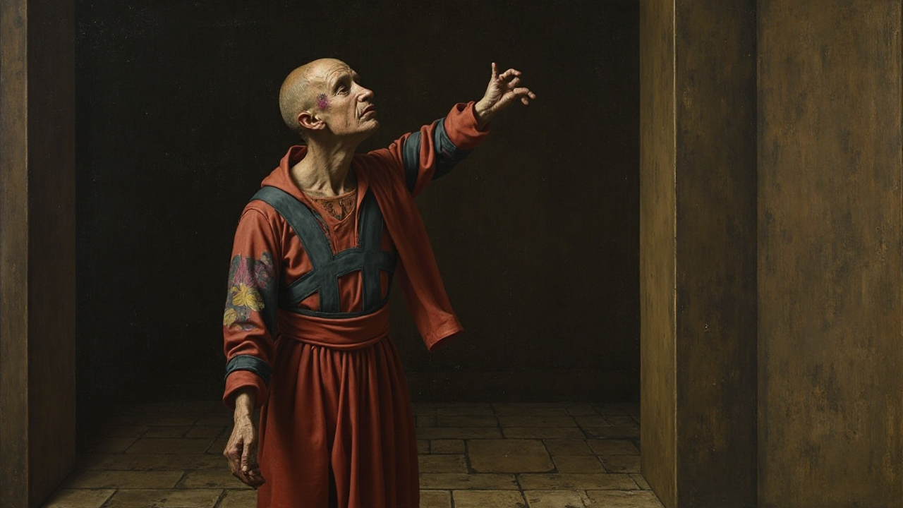 The Haunting Faceless Figure in Bosch's Renaissance Art