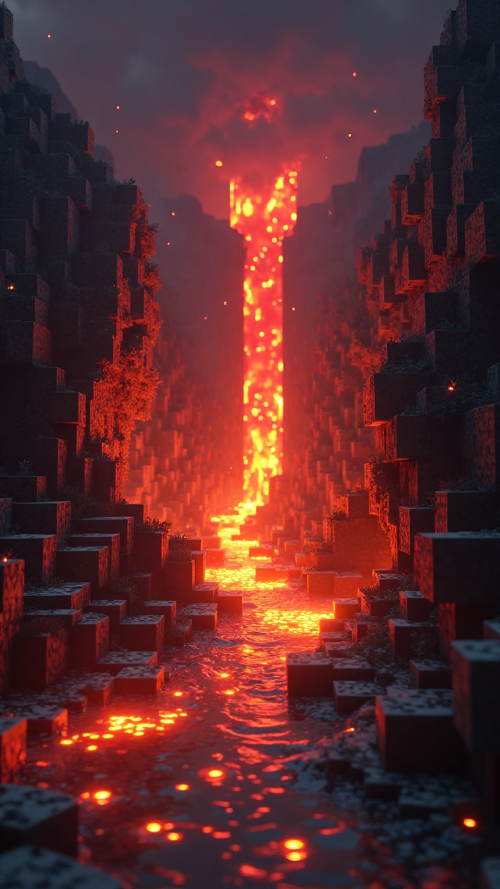 Creating a Stunning Minecraft YouTube Banner with Lava Effects
