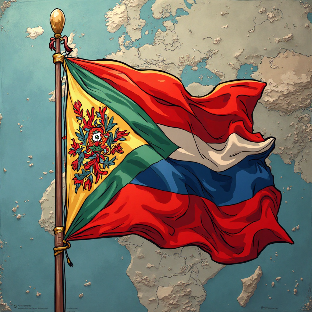 Creating a Dystopian Flag Design for a Nation Called People