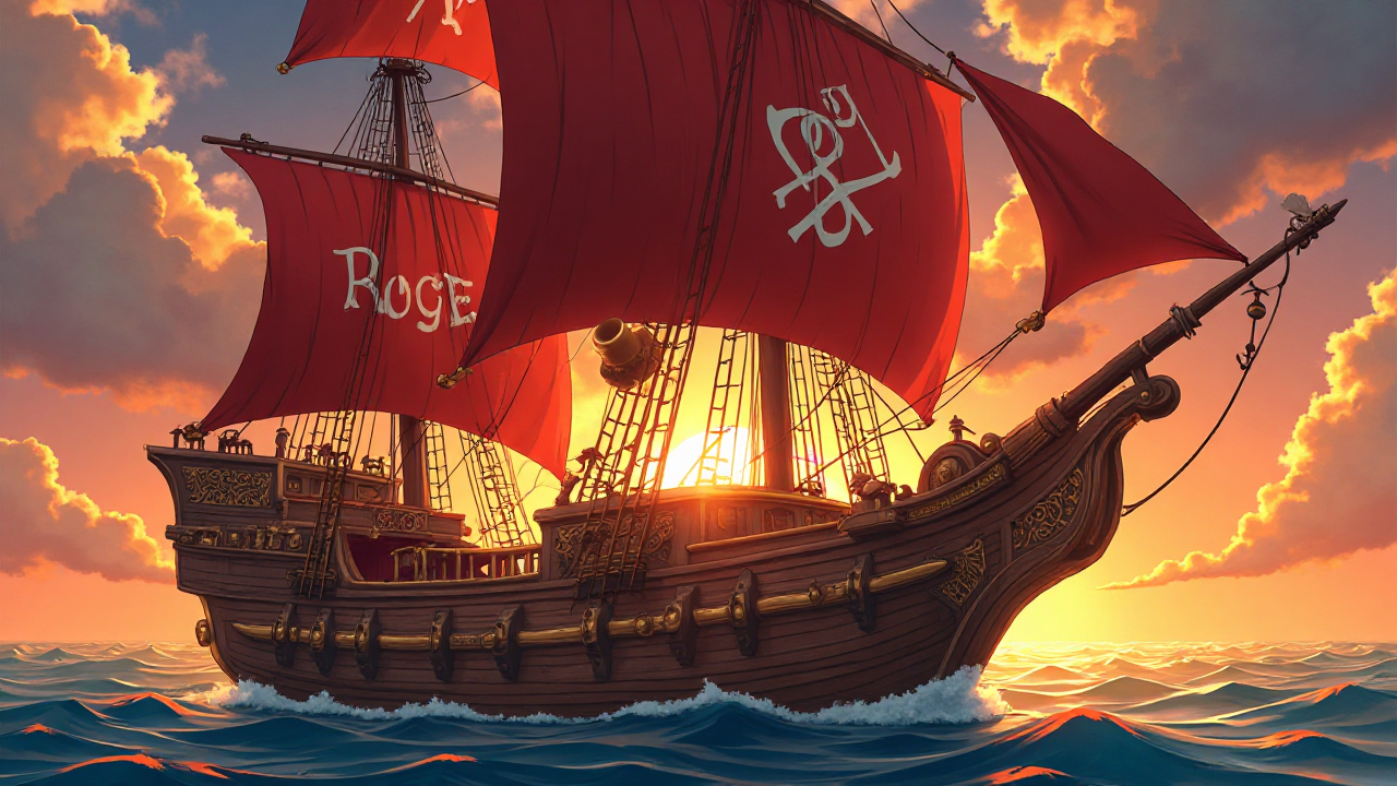 Creating a Stunning Anime-Inspired Pirate Ship Named Roger