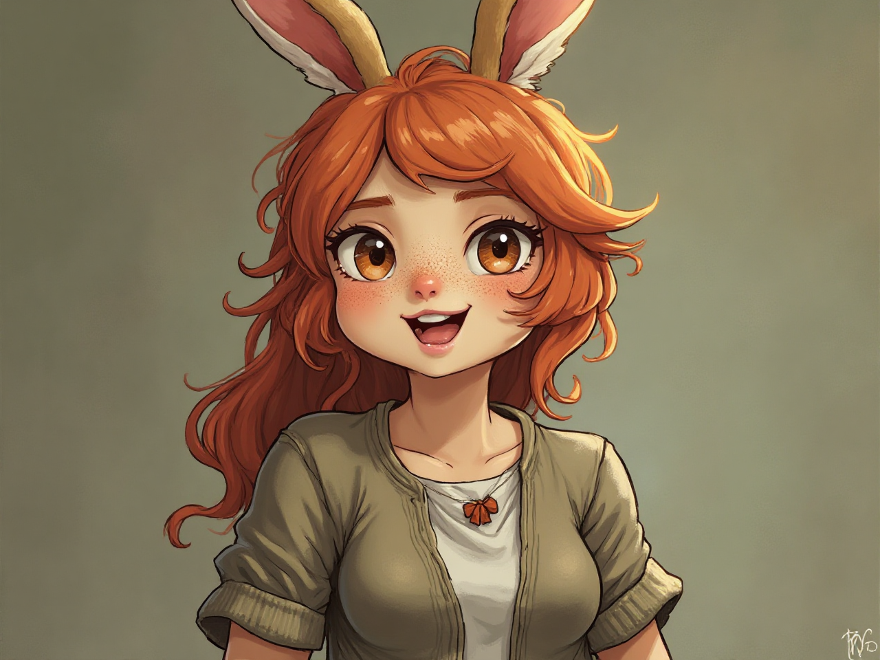 The Enigmatic Rabbit Human Hybrid Woman