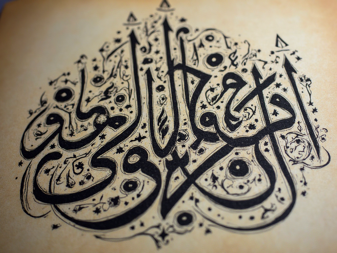 Arabic Handwritten Signature Examples for Names